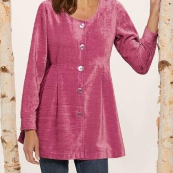 Soft Surroundings | Tops | Soft Surroundings Fiona Velvet Like Tunic ...